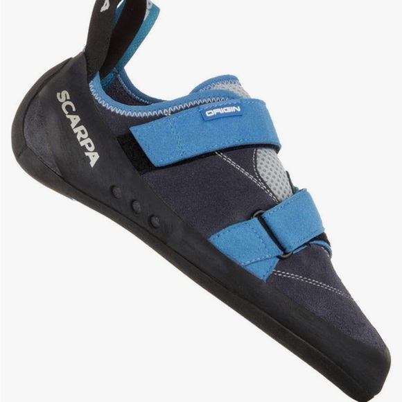 Scarpa | Shoes | Scarpa Blue And Black Climbing Shoe | Poshmark